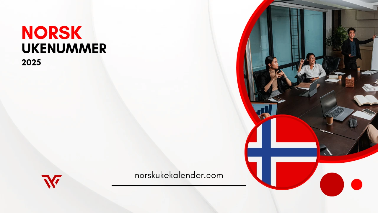 Ukenummer 2025 | Kalender med Uker 1. til 52